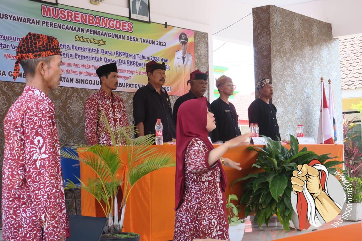 Pemdes Gambor Gelar Musrenbangdes Dalam Rangka Penyusunan RKP-Des 2024 ...